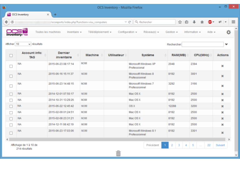 ESPECIALISTAS EN OCS INVENTORY - +57 3003172063