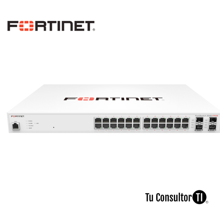 DISTRIBUIDOR SWITCH FORTINET - FORTISWITCH. VER MAS.